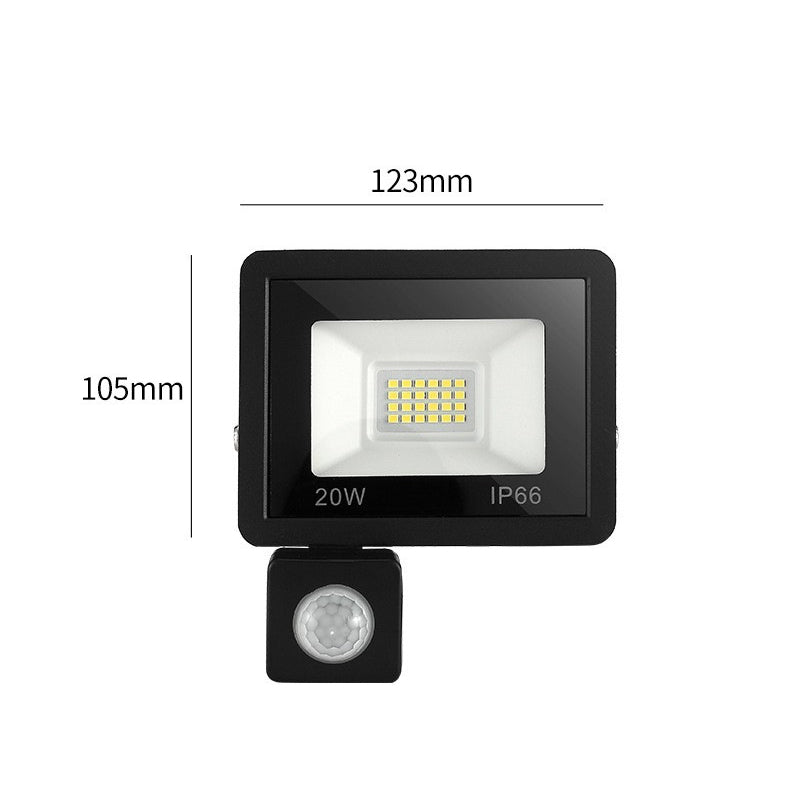 Motion Sensor LED Flood Light IP65 Outdoor 50W–400W 220V ...